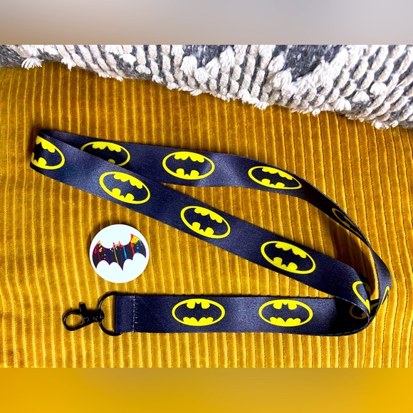 Batman | Cell Phones & Accessories | Batman Logo Marvel Hero Lanyard ...
